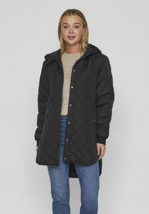 ICHI IHHANSA JA - Abrigo de invierno - black/negro - Zalando.es