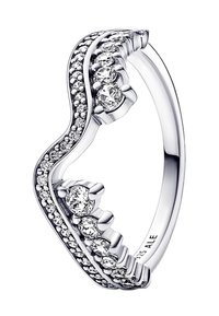 Pandora SPARKLING ASYMMETRIC WAVE - Ring - sterling silver/silver ...