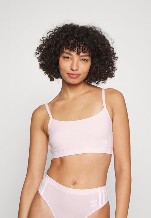 Adidas Sportswear Bustier Peach Whip White Weiß Zalando Ch