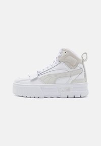 Puma MAYZE MID - High-top trainers - white - Zalando.ie
