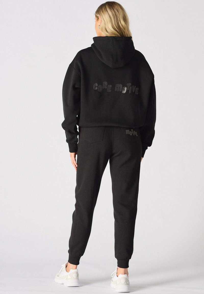HERMAN&CO CORE MOTIVE OVERHEAD - Hoodie - black - Zalando.co.uk