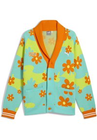 Puma SCOOBY DOO - Cardigan - aquatic-lime smash-aop/green - Zalando