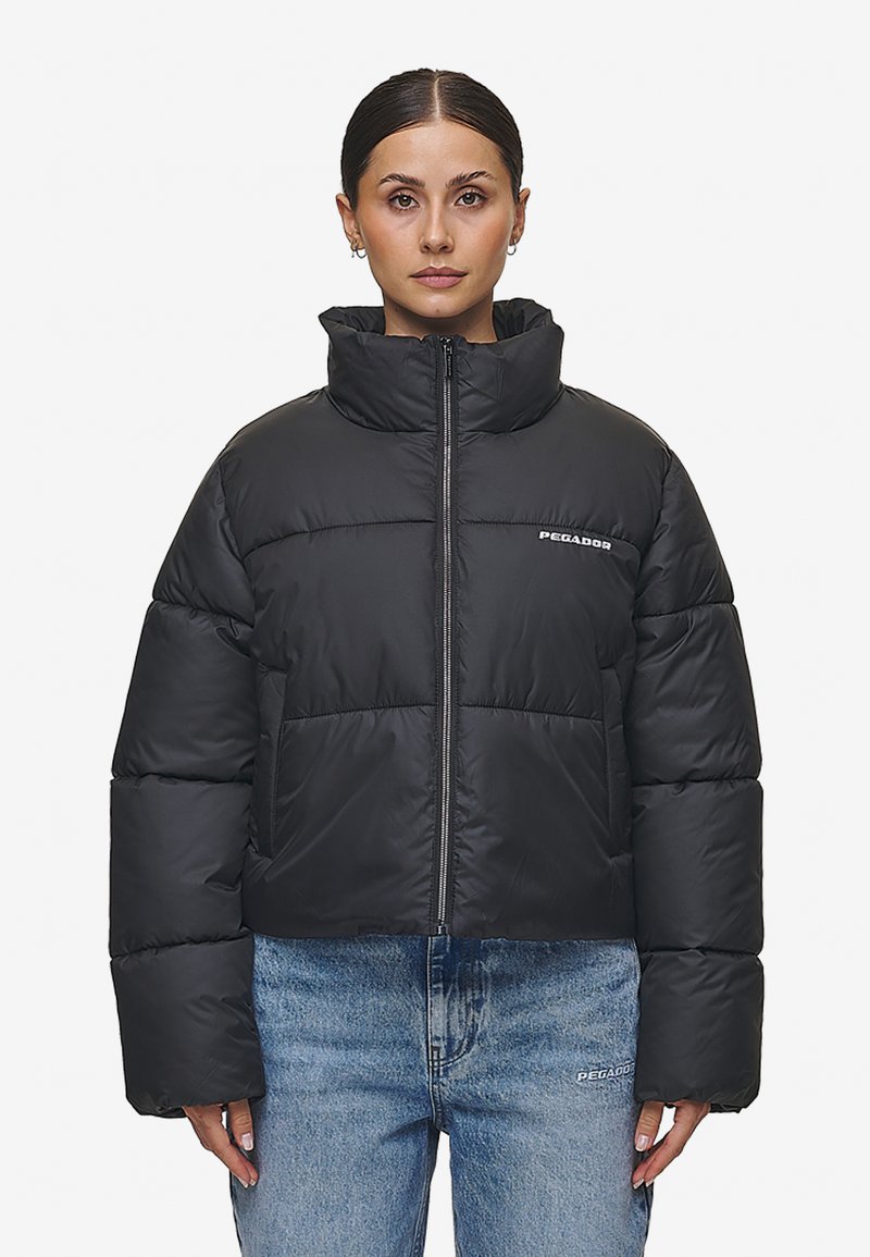 Pegador GEORGIA PUFFER JACKET - Winterjas - black/zwart - Zalando.nl