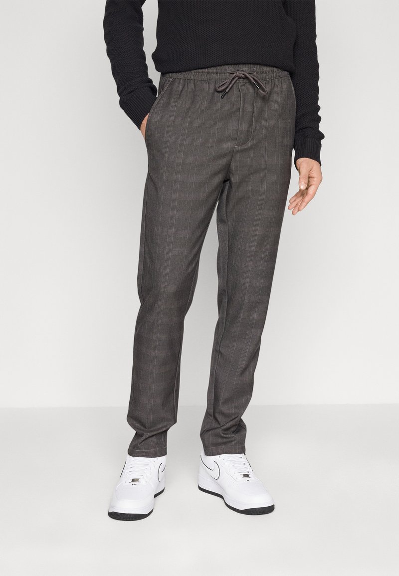 Only And Sons Onslinus Life Pant Chino Dark Grey Melange Gris Foncé