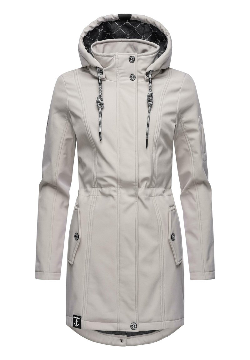 Peak Time Regenjas - pumic stone/cognac - Zalando.nl