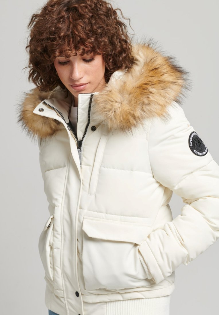 Superdry EVEREST - Vinterjakker - winter white/hvid - Zalando.dk
