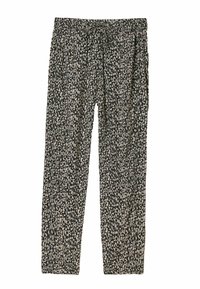 FatFace REGULAR FIT - TAPERED - Tracksuit bottoms - mono texture/black ...