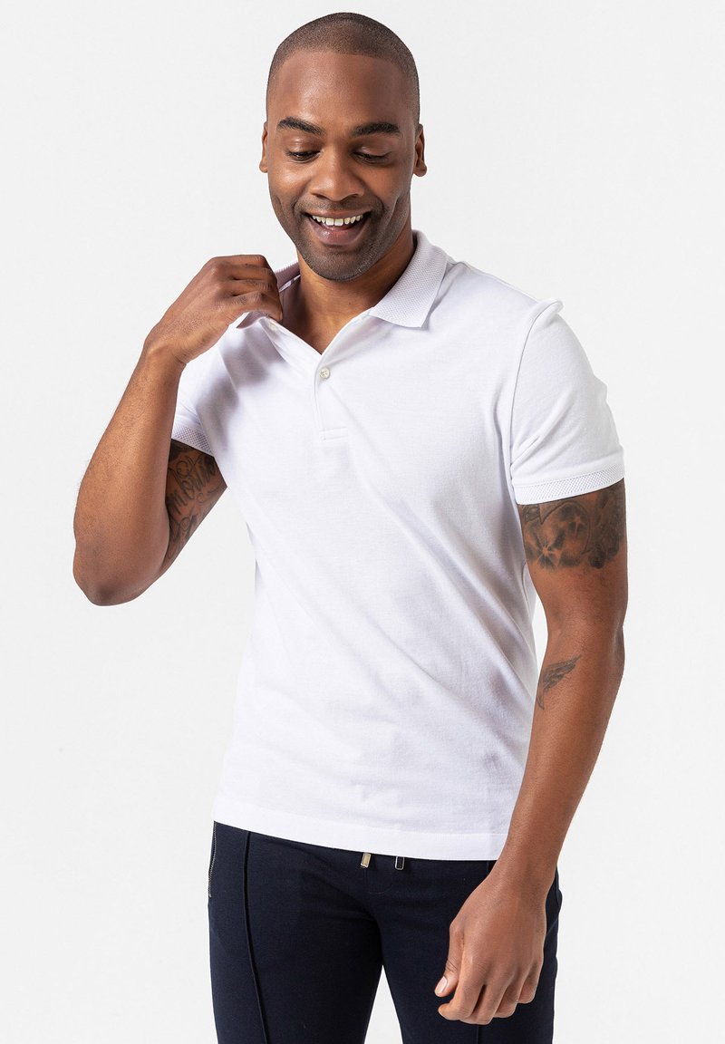 BORIS BECKER Polo - weiss/blanc - ZALANDO