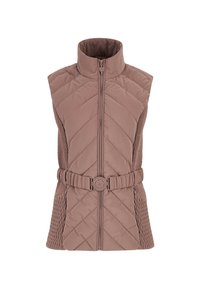 Guess CASSANDRA BELTED - Strukirani kaput - hellbraun/svjetlosmeđe ...