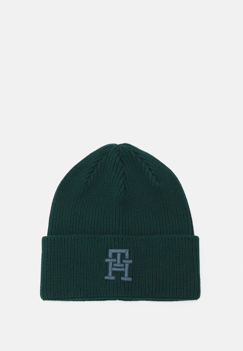 Tommy Hilfiger MONOGRAM BEANIE UNISEX - Beanie - prep green/green ...