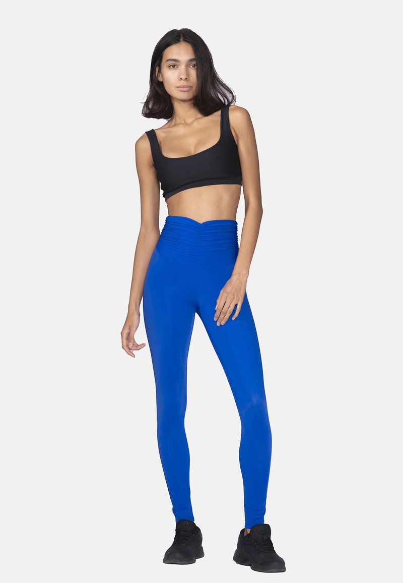 Flavia Valentini THERMAL - Leggings - black/blu reale - Zalando.it