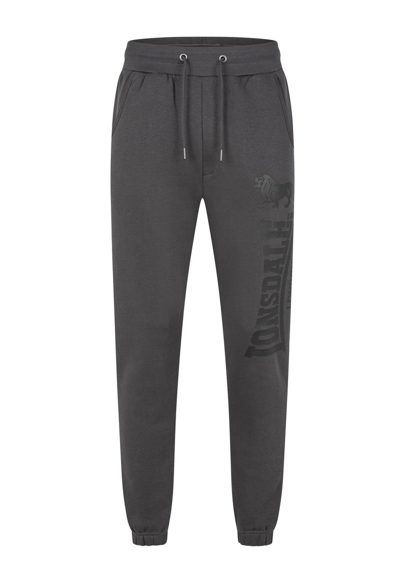 Lonsdale JOGGING PASSFORM OCKLE - Jogginghose - anthracite black/grau ...