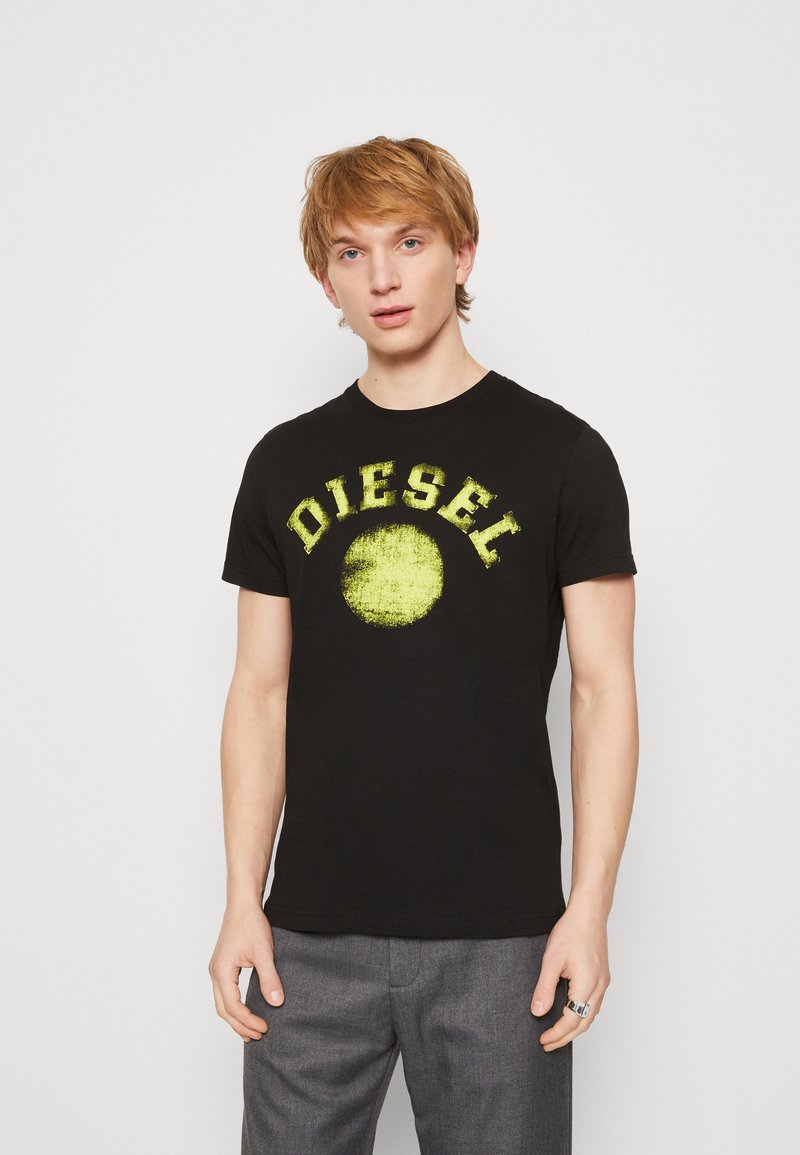 Diesel DIEGOR UNISEX - T-Shirt print - black/schwarz - Zalando.de
