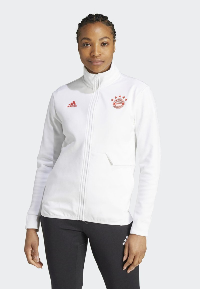 adidas Performance FC BAYERN ANTHEM - Training jacket - white - Zalando ...