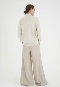 InWear TENLEY - Strickpullover - simply taupe melange/beige - Zalando.de