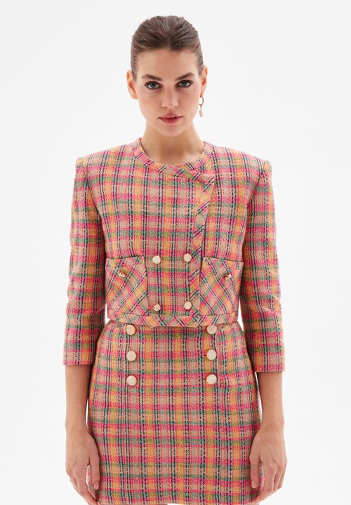 adL GARNISHED WITH POCKET FLAP - Robe chemise - printed black/noir ...