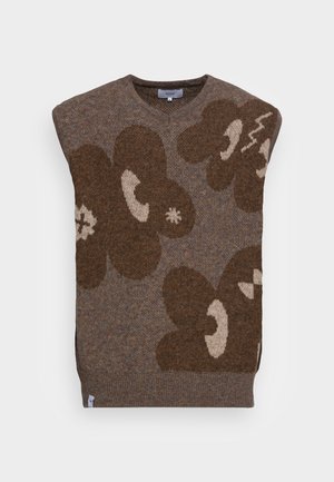 Filippa K BRAIDED VEST - Strickpullover - black/schwarz - Zalando.ch