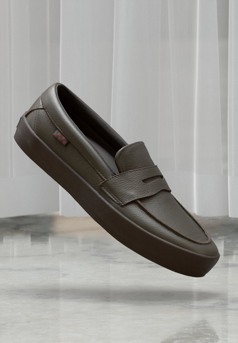 Vans SKATE LOAFER - Slip-ons - rust bronze/light brown - Zalando.co.uk