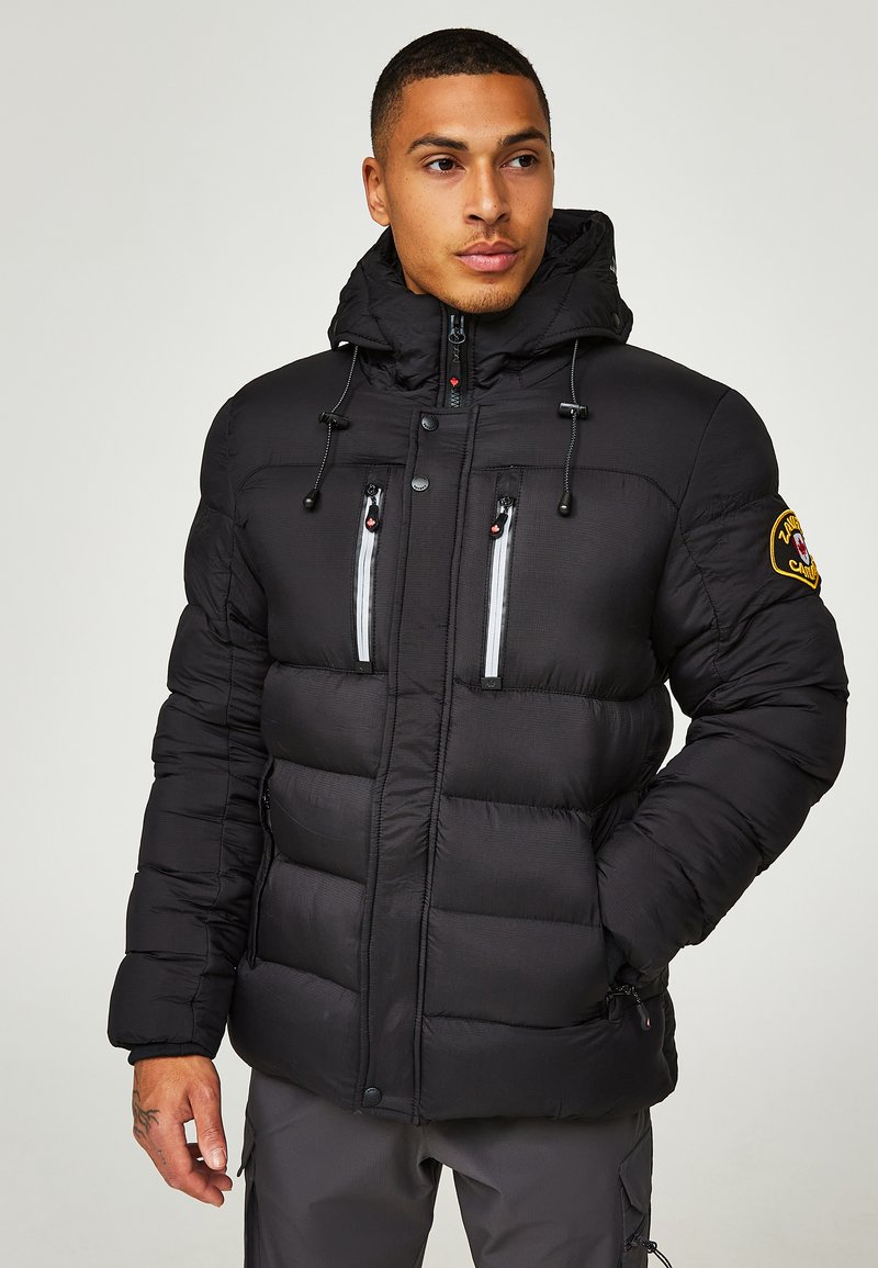 Alessandro Zavetti ATLIN PUFFER JACKET - Winter jacket - black - Zalando.ie