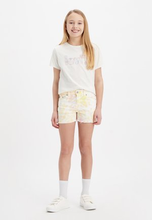Mexx FLORA - Short en jean - crown bleach/denim bleu - ZALANDO.FR