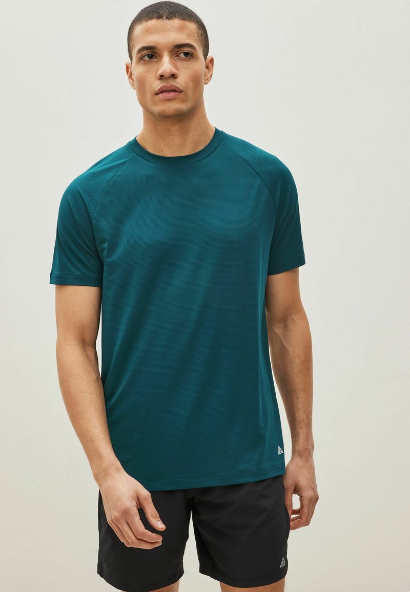 Next ACTIVE TEXTURED STANDARD - T-Shirt basic - teal blue/blau - Zalando.ch