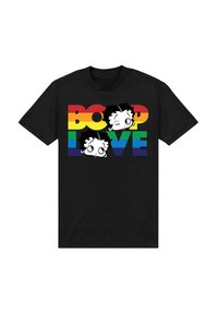 Henry Tiger BETTY BOOP LOVE PRIDE - Triko s potiskem - black/černá ...
