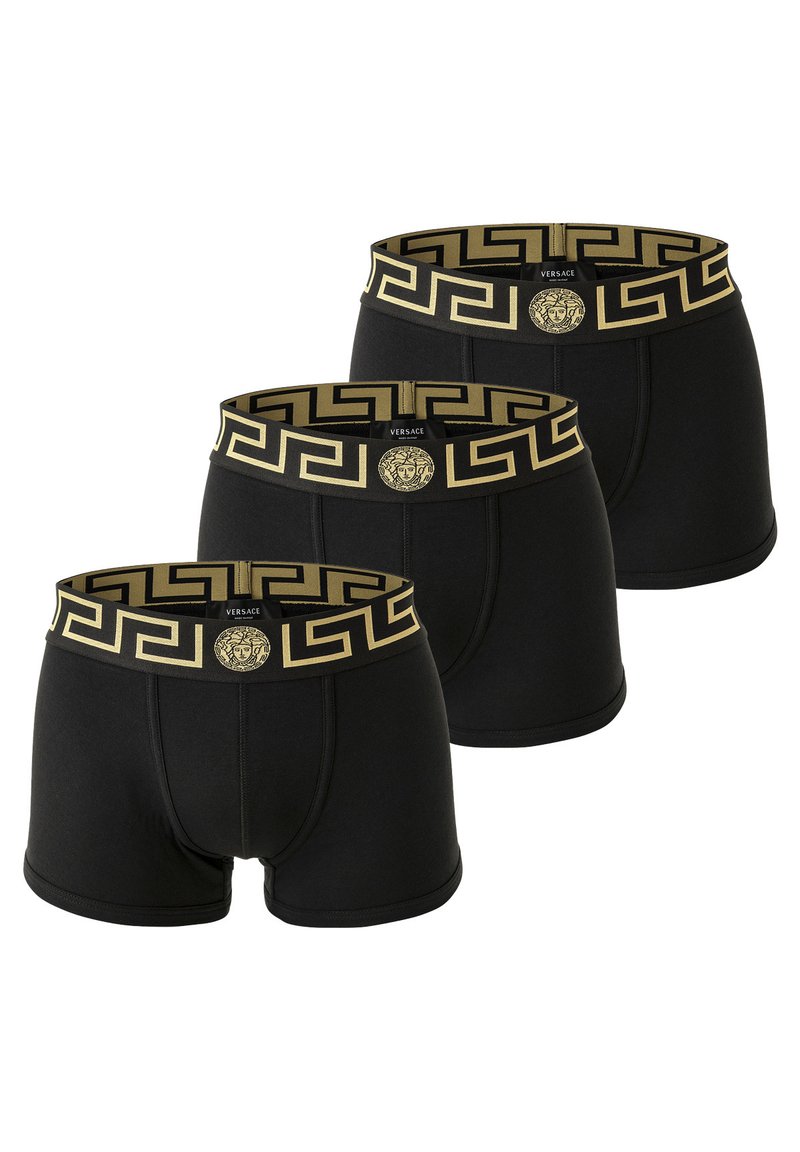 Versace 3 PACK - Bokserki z krótkimi nogawkami/czarny - Zalando.pl