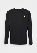 Wood Wood MEL LONG SLEEVE - Langarmshirt - black/schwarz - Zalando.de