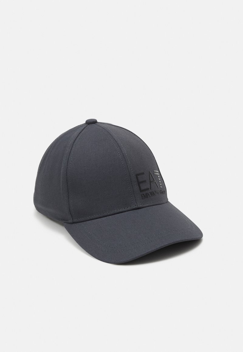 EA7 Emporio Armani TRAIN CORE LOGO UNISEX - Cap - iron gate/white ...