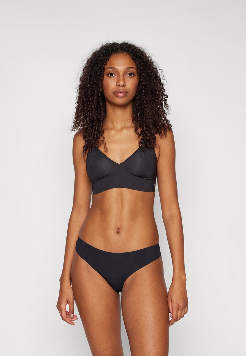 ONLY ONLLAURA BRAZILIAN 2 PACK - String - black/schwarz - Zalando.ch