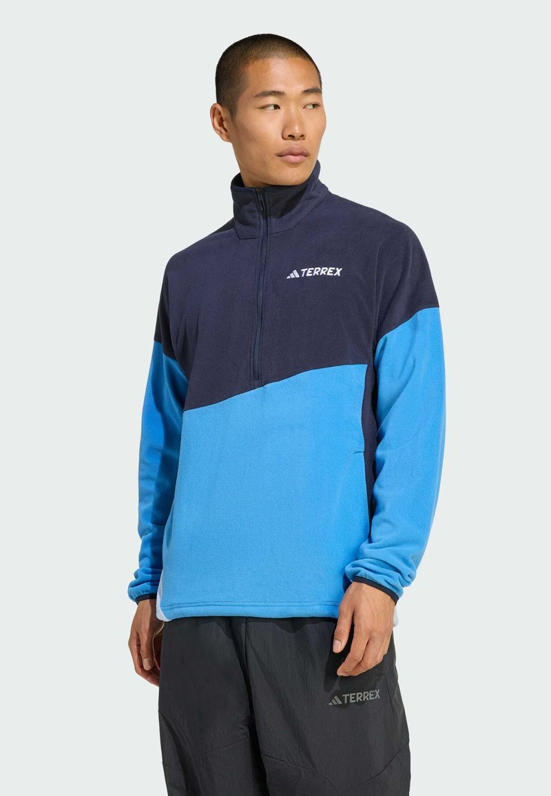 adidas Terrex MT CW FL ANRK - Fleece jumper - legend ink ray blue/blue ...