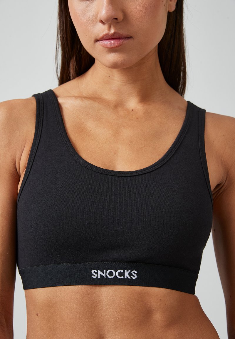 SNOCKS Biustonosz bustier/czarny - Zalando.pl