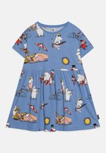 Lindex MOOMIN DRESS - Jerseyjurk - light dusty blue/blauw - Zalando.be