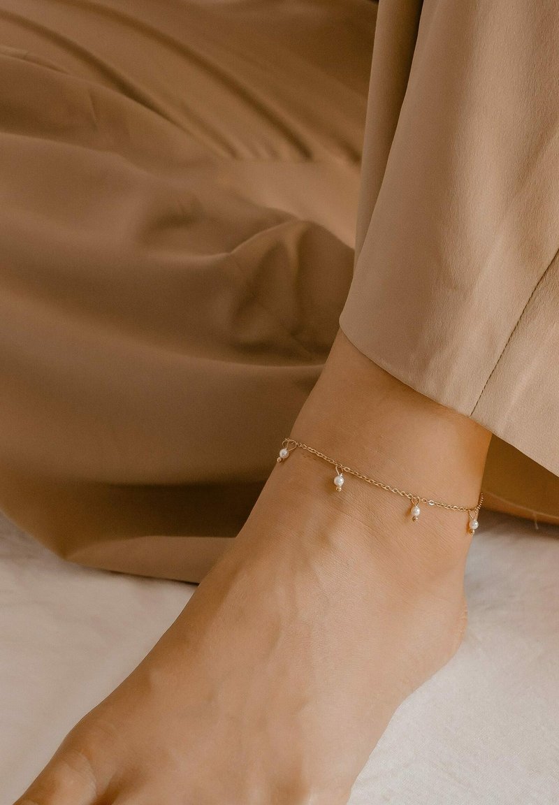 Hey Happiness CINQUE PEARL - Bracelets de cheville - goldfarben/doré ...