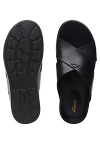 Clarks SUNDER WAVE - G - Sandalias planas - black/negro - Zalando.es