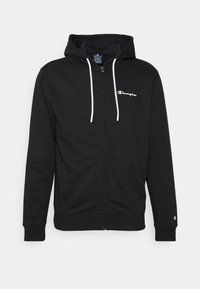 Champion HOODED FULL ZIP - Tröja med dragkedja - black/svart - Zalando.se