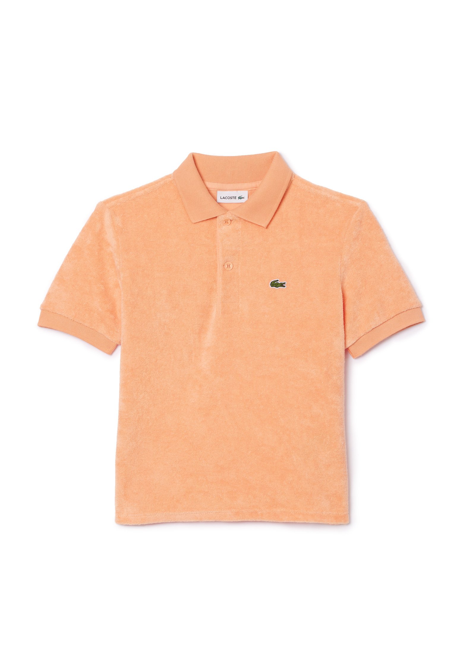 Lacoste peach polo shirt store