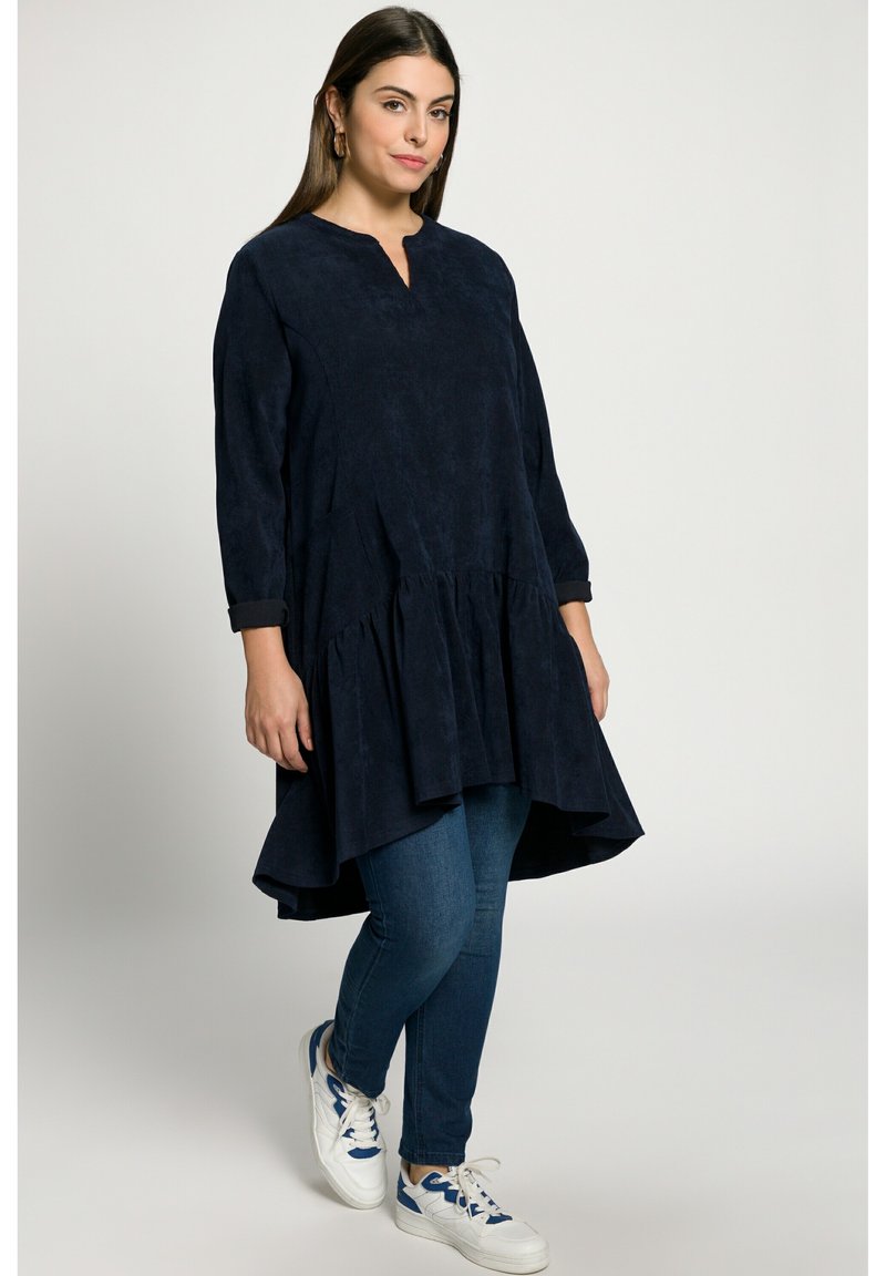 Ulla Popken Hverdagskjole - dark blue/mørkeblå - Zalando.dk