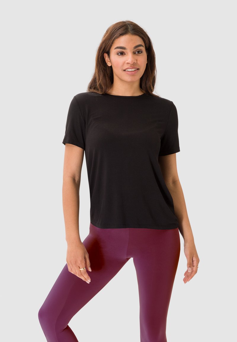 Les Lunes DAISY - T-Shirt basic - black/schwarz - Zalando.at