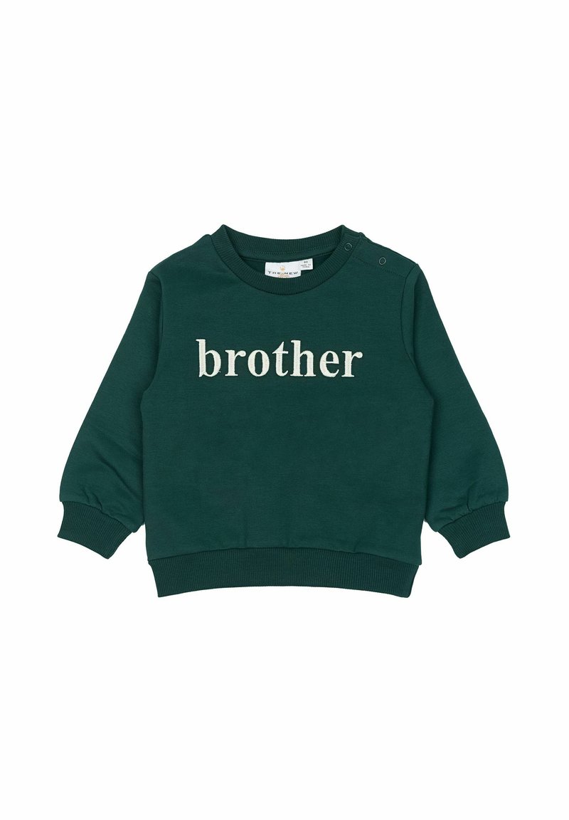 The New Siblings MAX - Sweater - june bug/donkergroen - Zalando.nl