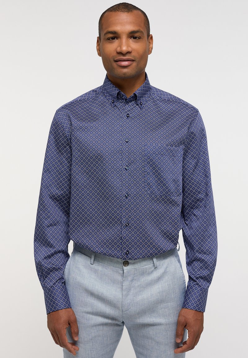 Eterna COMFORT FIT - Shirt - dunkelblau/dark blue - Zalando.de