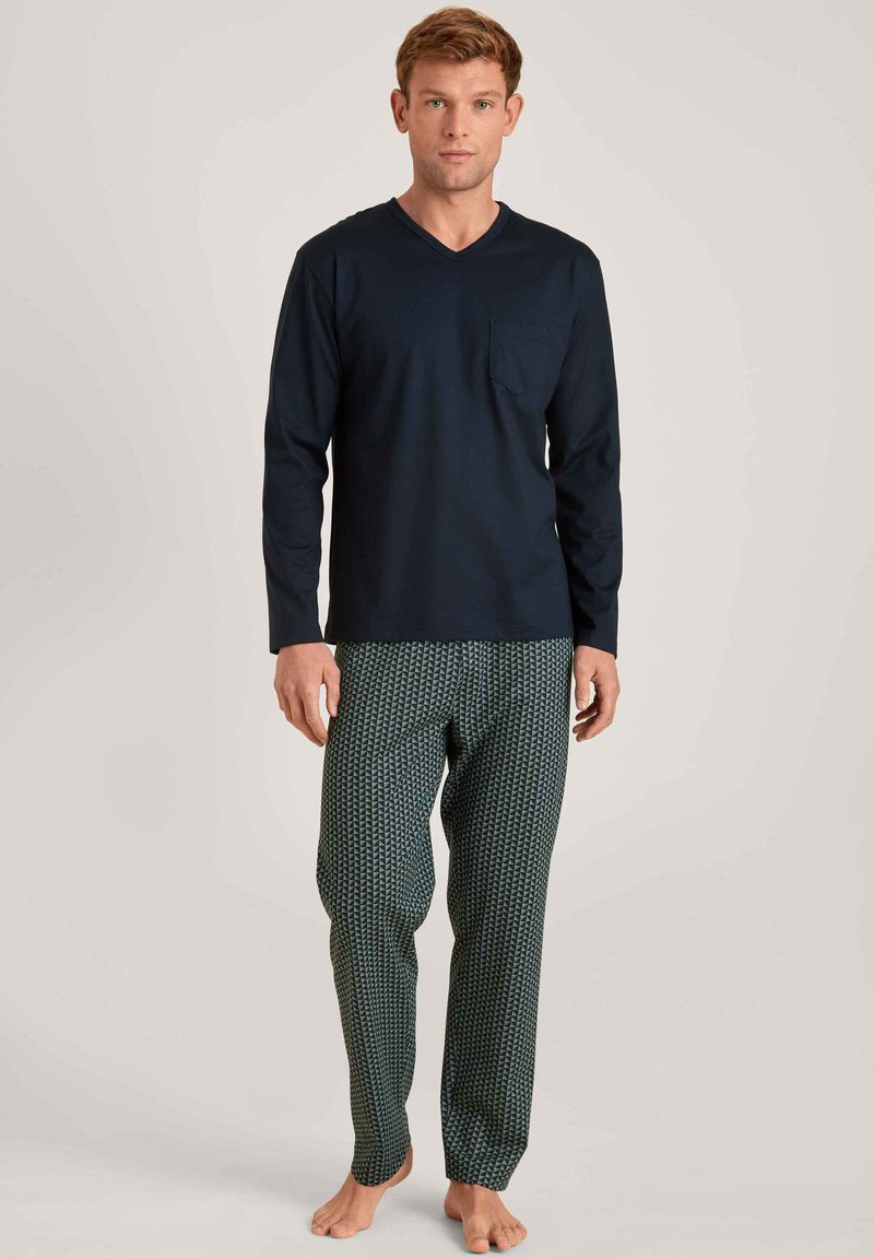 Calida LANG SET - Nachtwäsche Set - dark sapphire/dunkelblau - Zalando.de