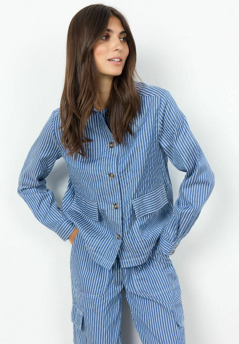 Soyaconcept DILYS - Tunn jacka - c medium blue stripe/blå - Zalando.se