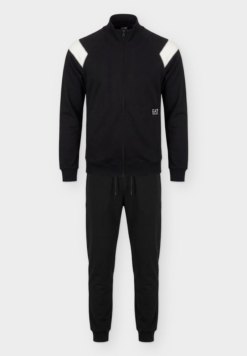 EA7 Emporio Armani TRAIN CORE ID SUIT LIGHT - Tracksuit - black - Zalando