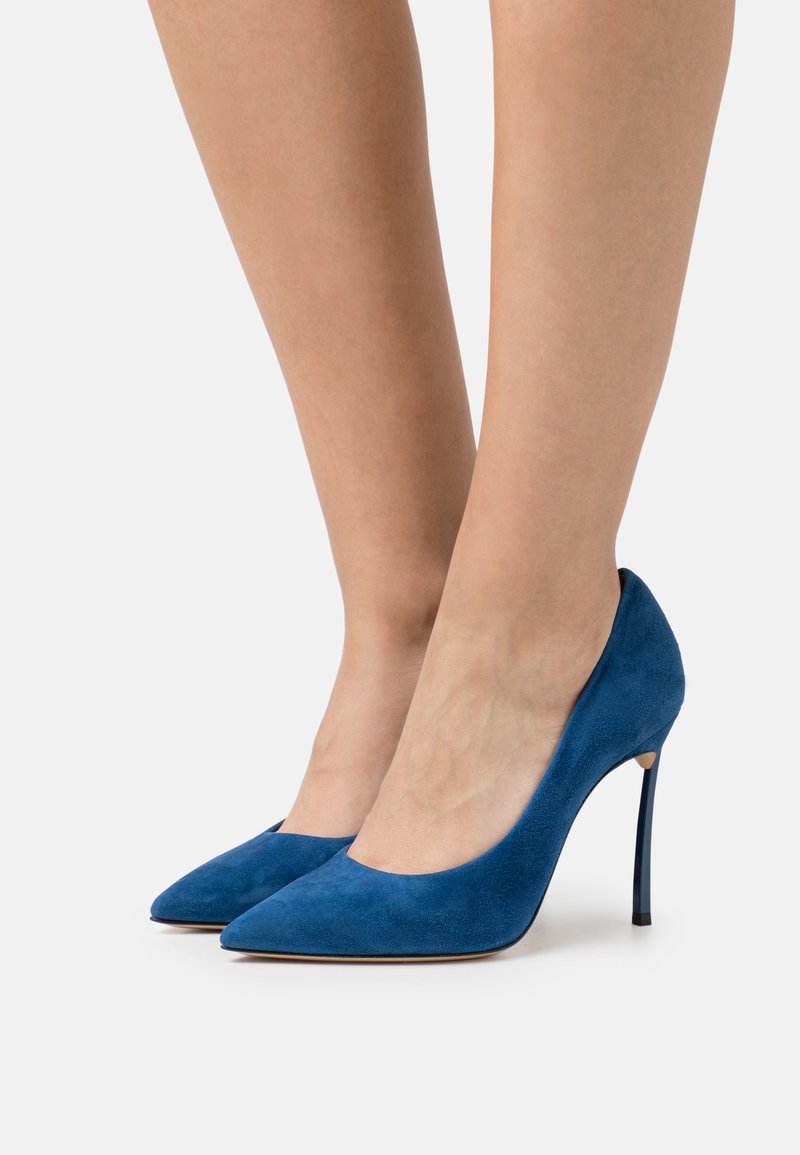 Casadei BLADE - Classic heels - blue prussian/dark blue - Zalando.co.uk