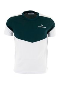 Sergio Tacchini Print T-shirt - sea moss white/white - Zalando