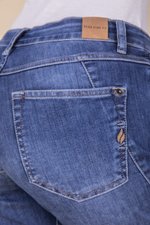 Blue Fire BLUE FIRE PANTS GIGI SLIM TAPERED - Jeans Slim Fit - stone ...