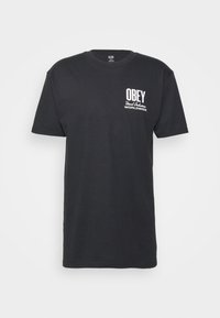 Obey Clothing OBEY VISUAL IND. WORLDWIDE - T-shirt con stampa - black/nero - Zalando.it