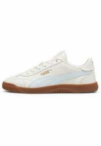 Puma CLUB 5V5 UNISEX - Trainers - warm white dewdrop gold/white - Zalando
