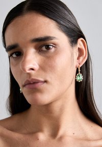 Marchesa PEAR DROP ERINITE - Earrings - gold-coloured - Zalando.co.uk